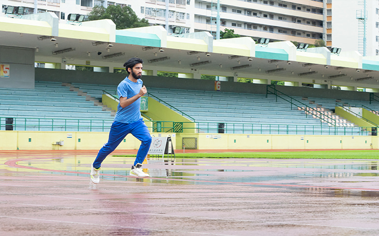 How a Sport Fanatic Keeps Life Spin Forward