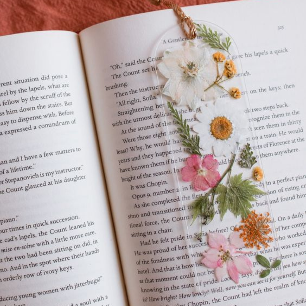 Handmade Dried Flower Bookmarks Workshop